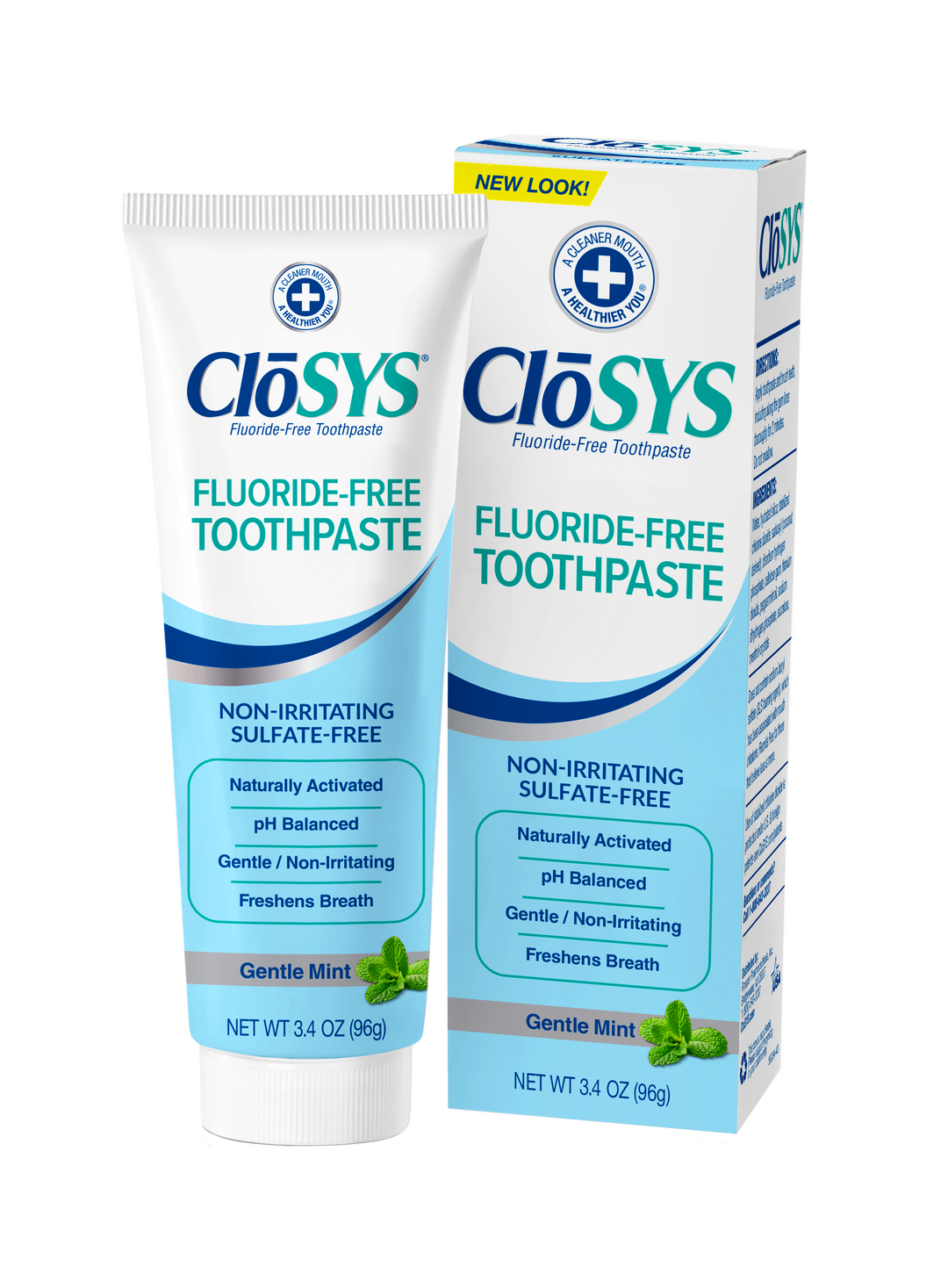 CloSYS Fluoride-Free Toothpaste | CloSYS