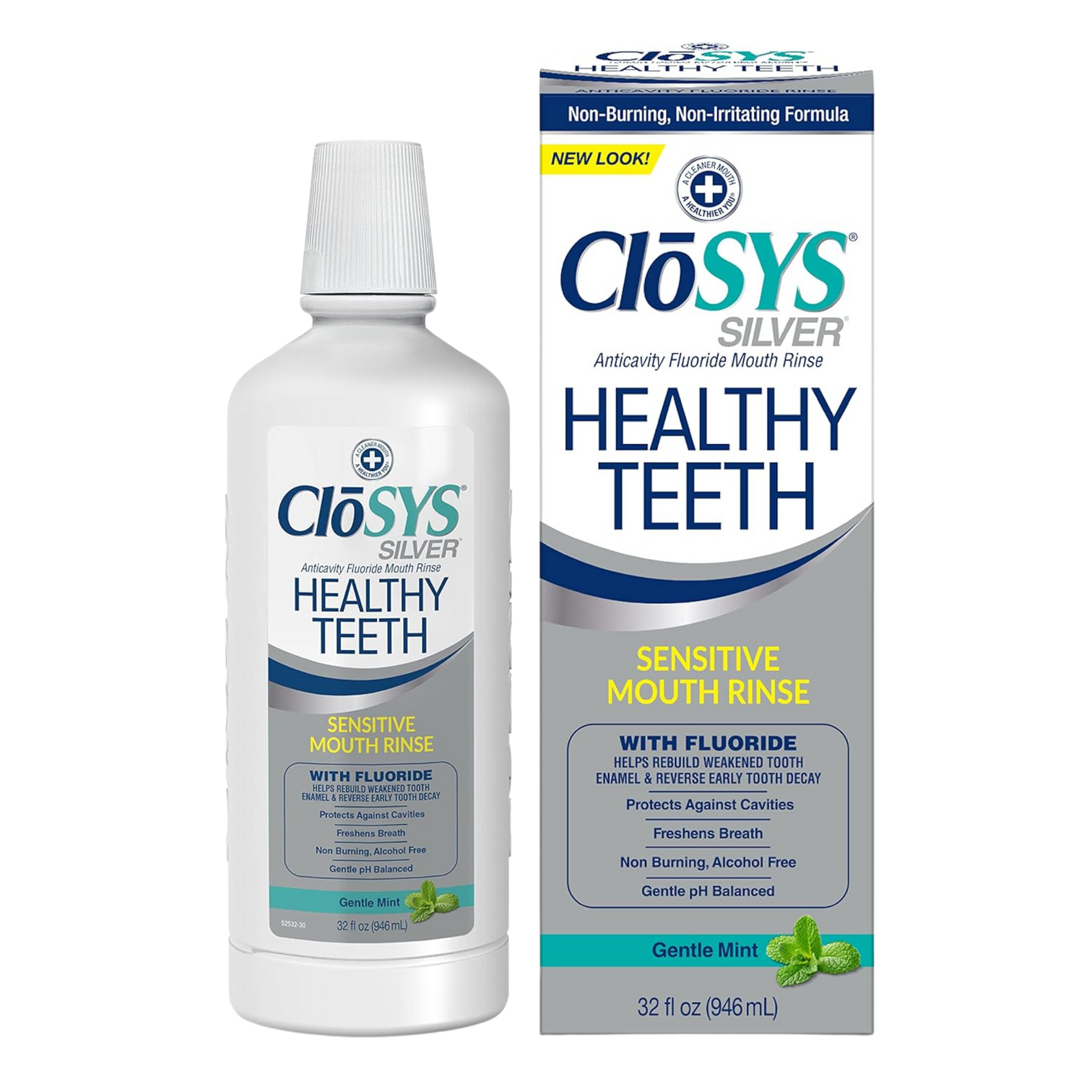 CloSYS Healthy Teeth Mouthwash | CloSYS