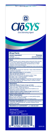 CloSYS Mouth Sores Rinse | CloSYS